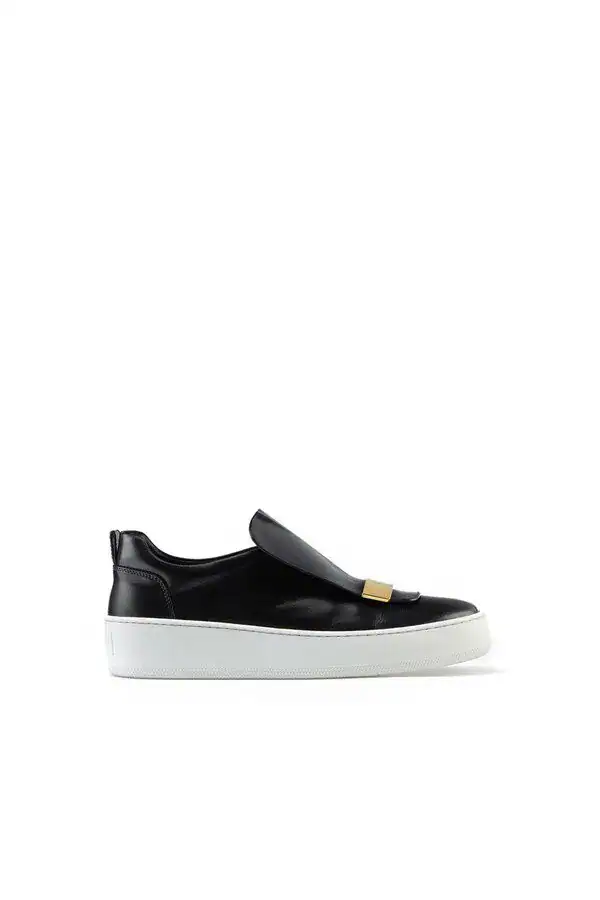 Sergio Rossi Sr1 Addict Sneaker - Black | Editorialist