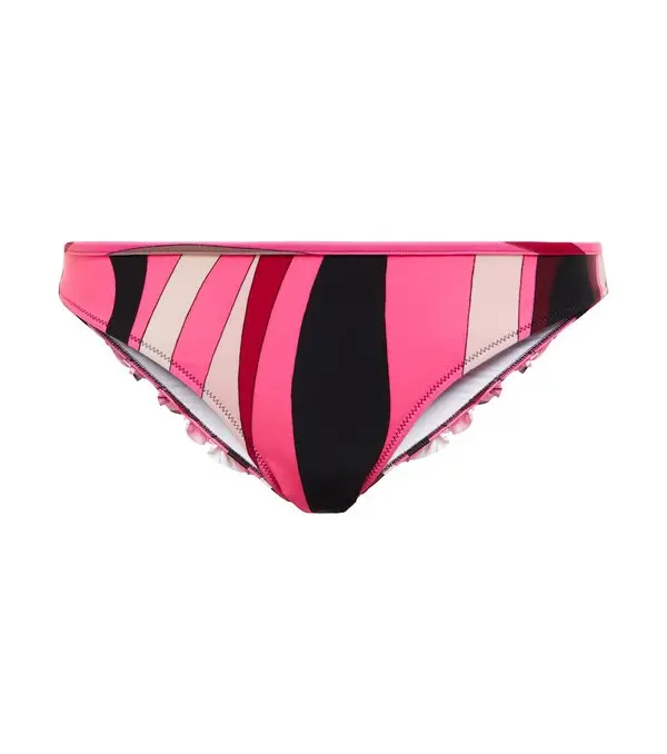 Emilio Pucci Marmo Bikini Bottom
