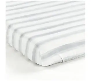 LUSH DECOR Watercolor Stripe Fitted Crib Sheet Lush Dec Or