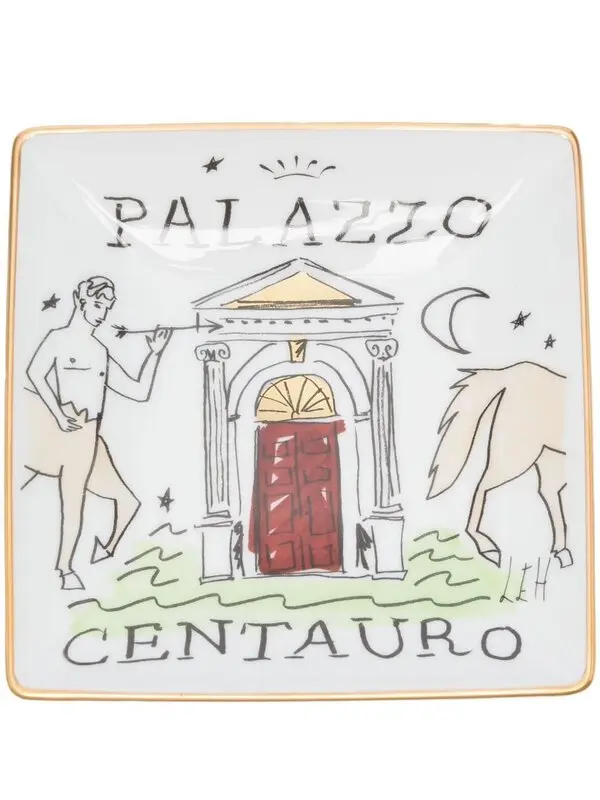 GINORI 1735 Palazzo Centauro Square Plate