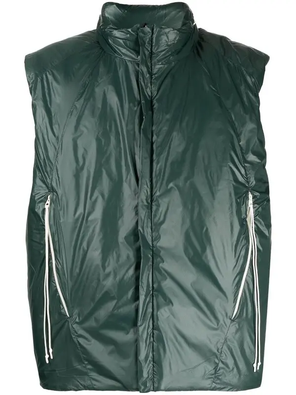 SAUL NASH Padded Zip-up Gilet