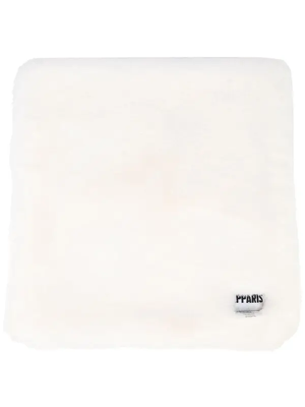 Apparis Brenn Faux-fur Pilow - White