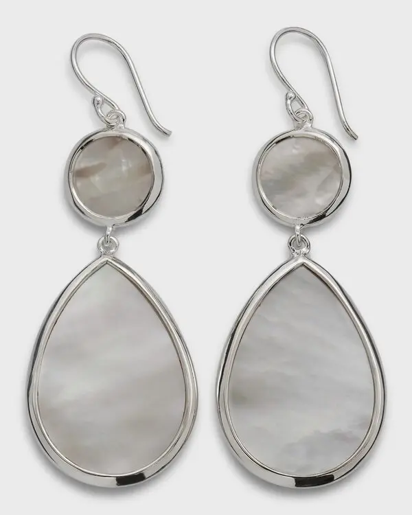 Ippolita Mother-of-pearl Dot & Teardrop Dangle Earrings - Mother Of Pearl