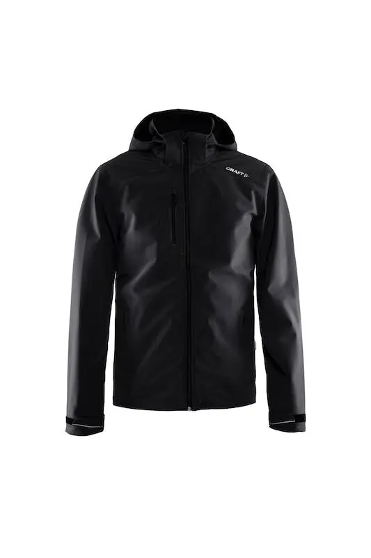 CRAFT Light Waterproof Softshell Jacket - Black | Editorialist
