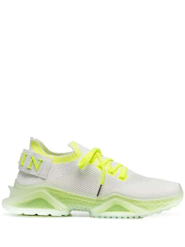Philipp Plein Runner Iconic Low-top Sneakers - White