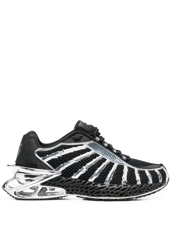 PLEIN SPORT Thunderstorm Panelled Sneakers