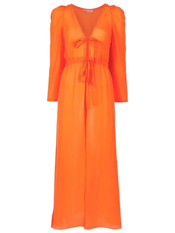 CLUBE BOSSA Darina Front-slit Dress