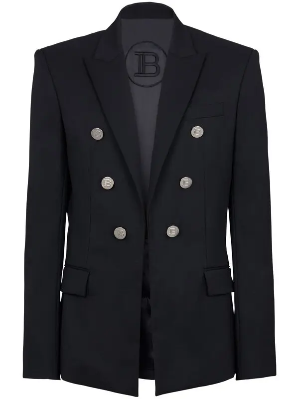 Balmain Embossed-button Jacket