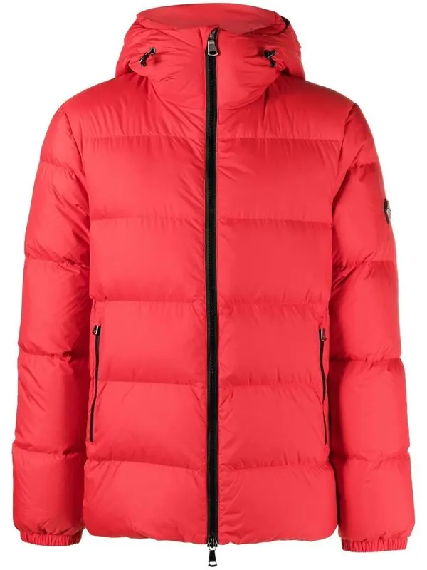 J. Lindeberg Barrel Padded Jacket - Red