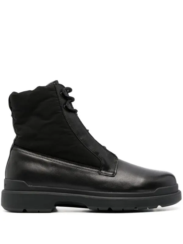 Calvin Klein Padded-panel Lace-up Boots