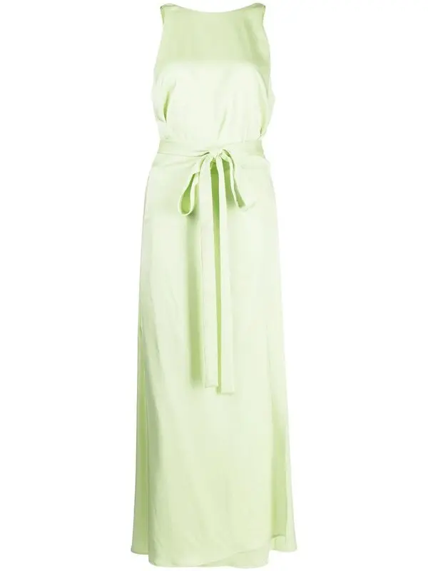 bondi born green dress Capri Silk Cami Dress - Sky main image 0