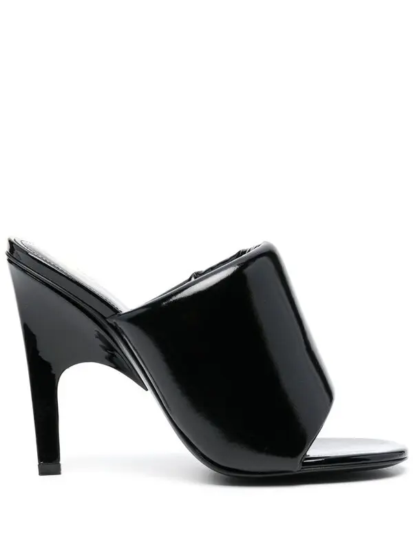 Attico 100mm Rem Sandals - Black