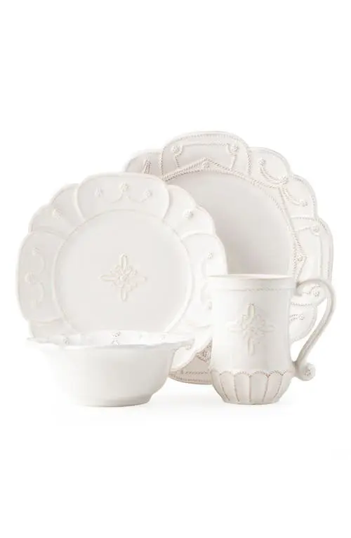 JULISKA Jardins Du Monde 4-piece Place Setting - Whitewash