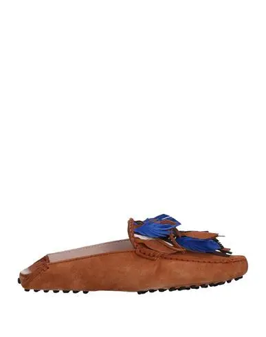 TOD'S Leather Mules - Brown