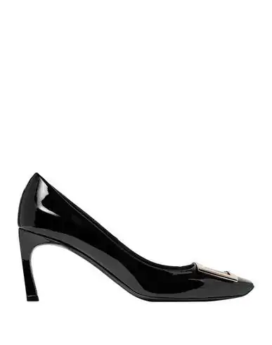 Roger Vivier Pumps In Patent Leather With AppliquéS In Black 29