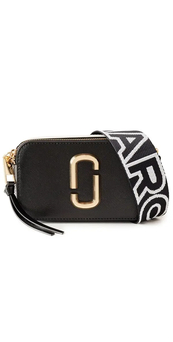 Marc Jacobs Snapshot Bag - Black/multi