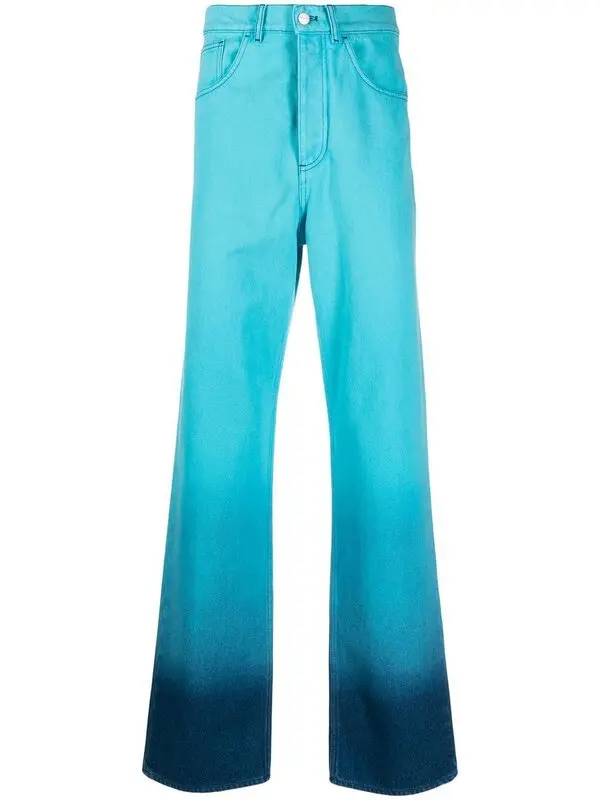 Buy BOTTER Ombré-effect Straight-leg Jeans - Blue At 10% Off | Editorialist