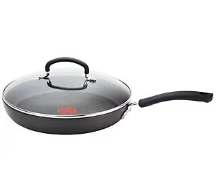 T-FAL Ultimate Hard Anodized 10-inch Covered De Ep Saute Pan