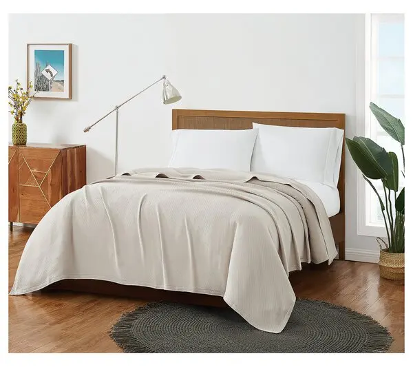 Frye Cotton Woven Twin/twin Xl Blanket