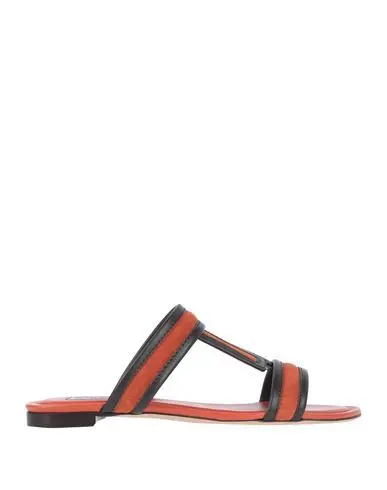 TOD'S Leather Sandals - Brown