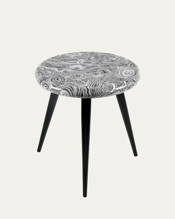 FORNASETTI Malachite Stool 18