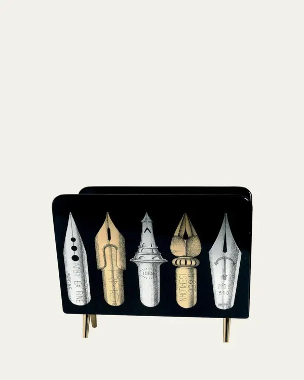 FORNASETTI Pennini Magazine Rack