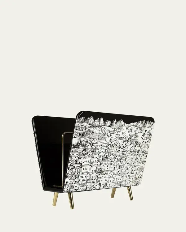 FORNASETTI Gerusalemme Magazine Rack