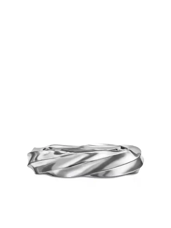 David Yurman Sterling Cable Edge Band Ring