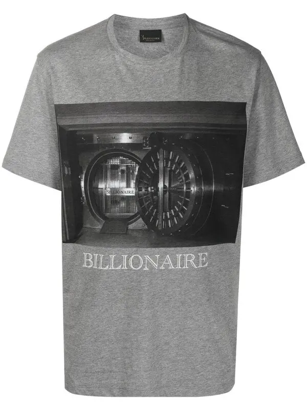 BILLIONAIRE Graphic-print Short-sleeved T-shirt
