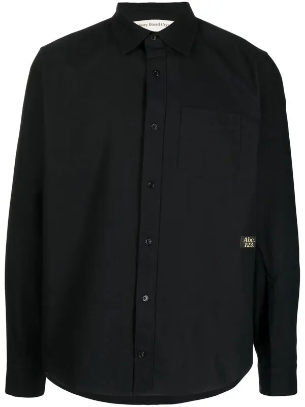 ADVISORY BOARD CRYSTALS Long Sleeve Front Pocket Shirt