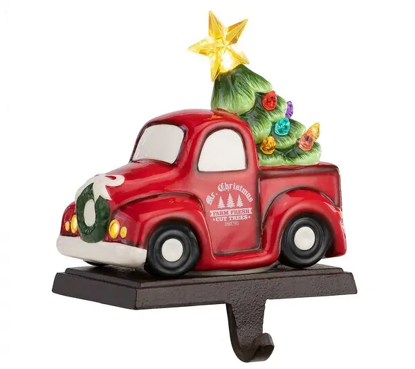 MR. CHRISTMAS Illuminated Stocking Hanger