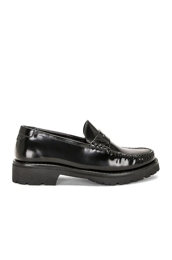 Saint Laurent Mag 15 Moccasin - Nero