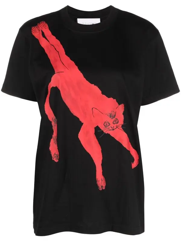 AZ FACTORY Meerkat Print T-shirt