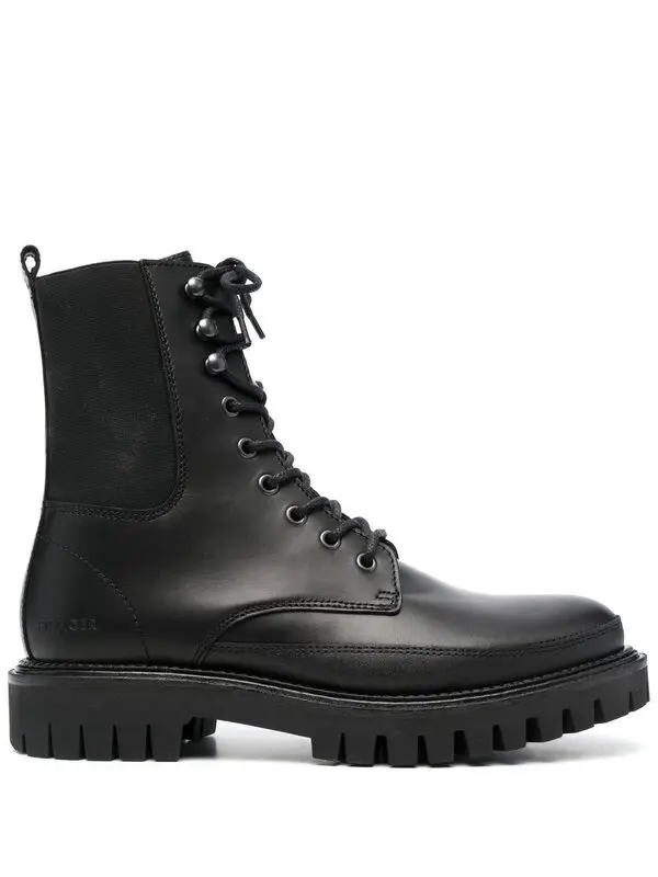 Tommy Hilfiger Leather Lace-up Ankle Boots