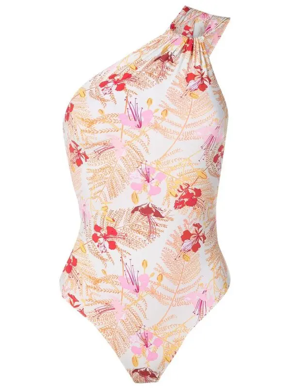 CLUBE BOSSA Maio One-shoulder One-piece - Neutrals