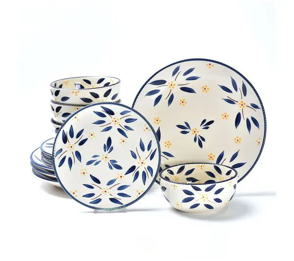 TEMP-TATIONS As Is Old World 12-piece Dinnerware Set