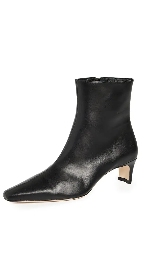 Staud Wally Ankle Boots - Black