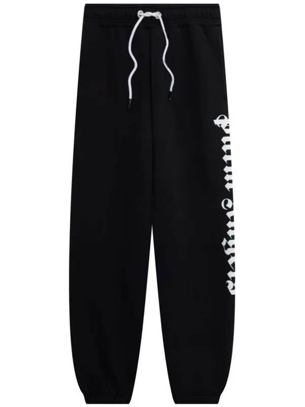 Palm Angels Logo-print Drawstring Sweatpants - Black