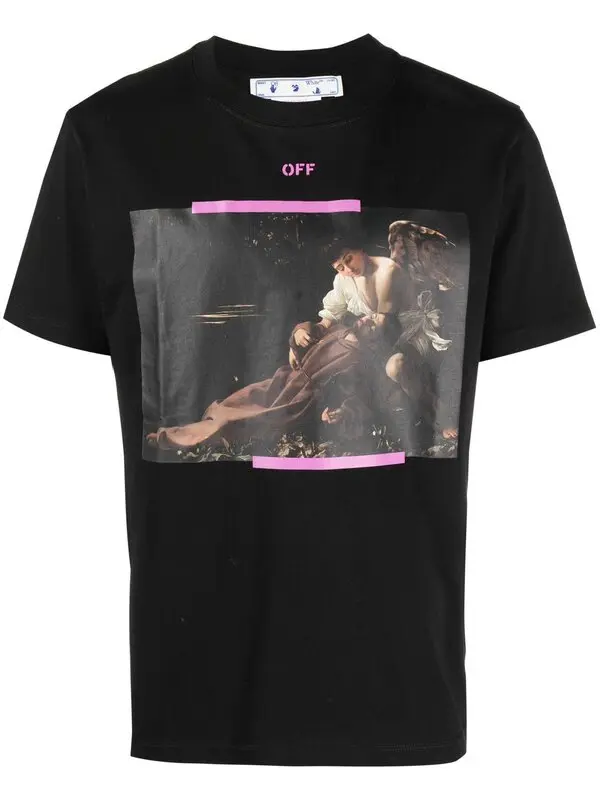 Off-White Arrows-motif Short-sleeved T-shirt - Black