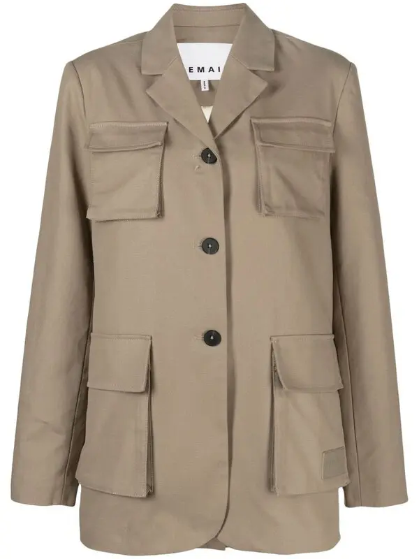 Remain Birger Christensen Single-breasted Utility Blazer
