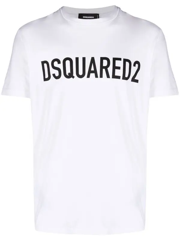 Dsquared2 Logo-print Crew-neck T-shirt - White