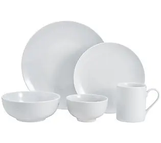 MIKASA Cheers White 40 Piece Dinnerware Set - One-color | Editorialist
