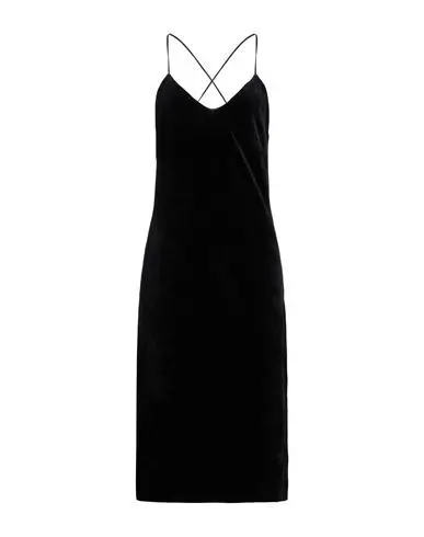 Juicy Couture Midi Flared Dress - Black
