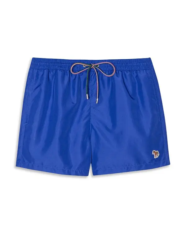 Paul Smith Ps Zebra Swim Trunks - Cobalt Blue