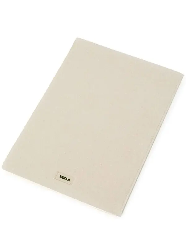 TEKLA Logo-patch Bath Mat - Neutrals