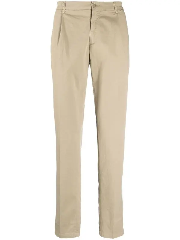 Aspesi Pleat-detail Straight-leg Trousers