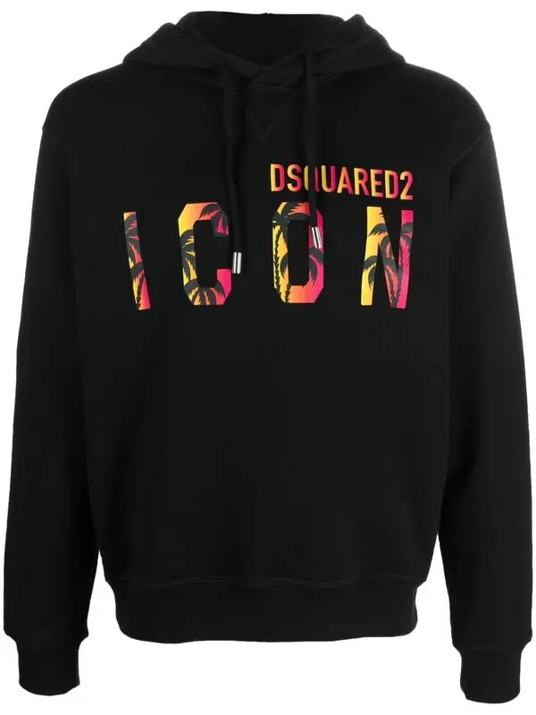 Dsquared2 Icon-print Hooded Sweatshirt