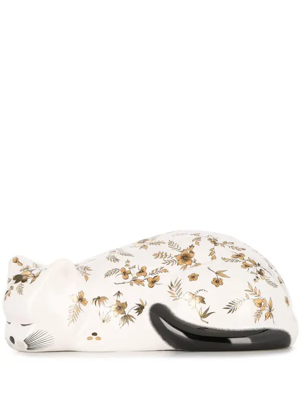 FORNASETTI Fiorato Cat Figurine