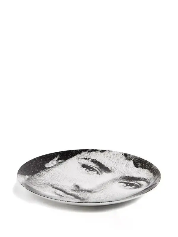 FORNASETTI Tema E Variazioni Wall Plate - Black