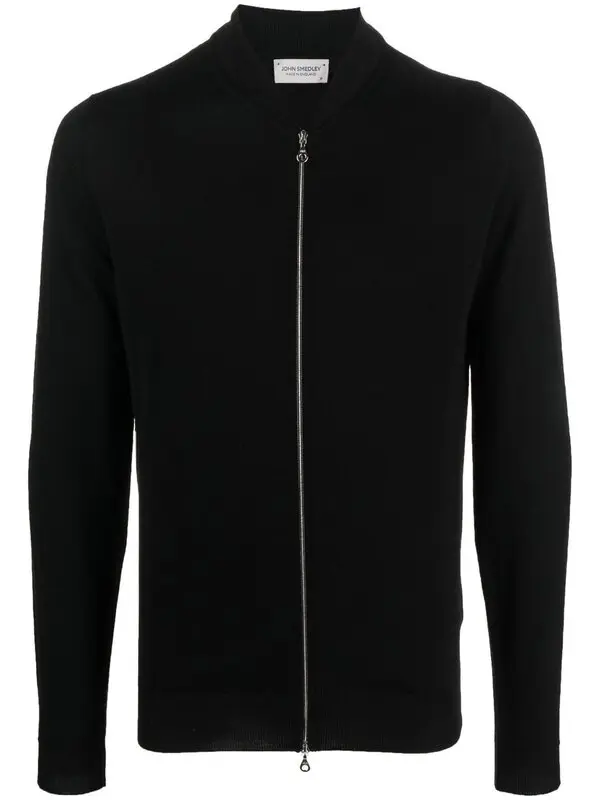 John Smedley Maclean Cardigan - Black